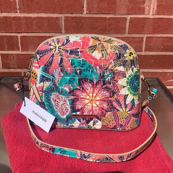 Brahmin | Bags | Nwt Brahmin Small Georgina Desert Bloom Melbourne ...